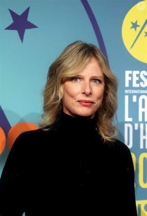Photo Karin Viard présidente du jury au photocall de la cérémonie d