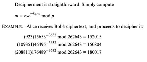 Math Python Large Float Arithmetic For El Gamal Decryption Stack