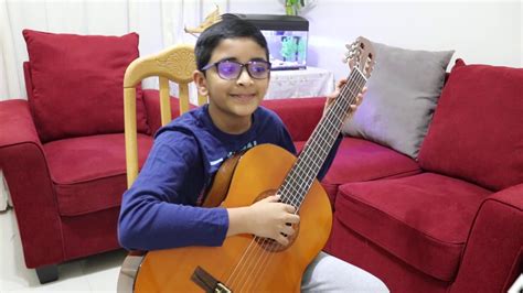 Tujhe Dekha To Ye Jaana Sanam Ddlj Guitar Cover By Adithya Rajesh