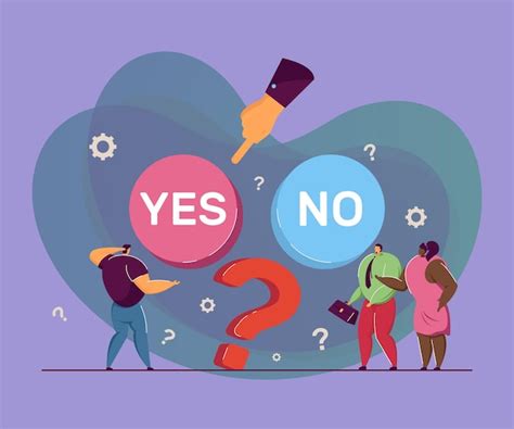 Young Man Choosing Between Two Options Free Vector