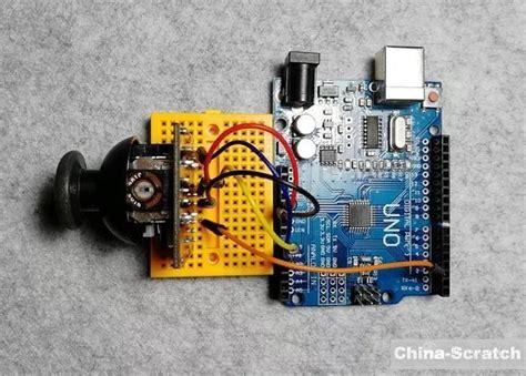 Arduino提高篇 双轴按键摇杆 Scratch少儿编程网