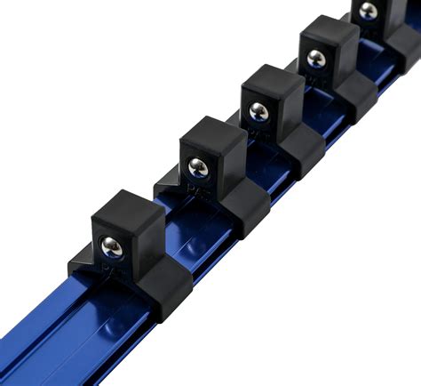 Aluminum Socket Organizer Goliath Industrial Abs Socket Rail Organizer