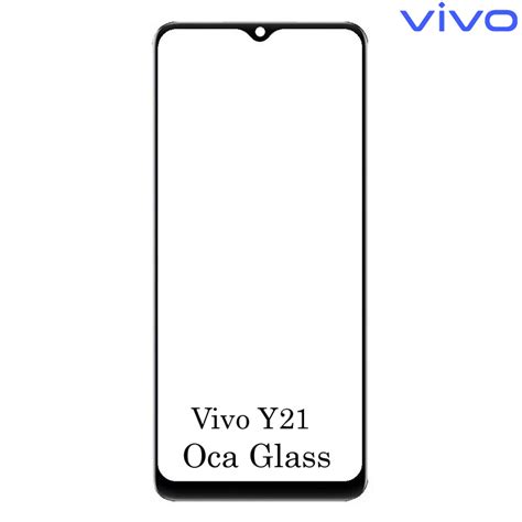 Vivo Y21 Front OCA Glass BABA TOOLS STORE
