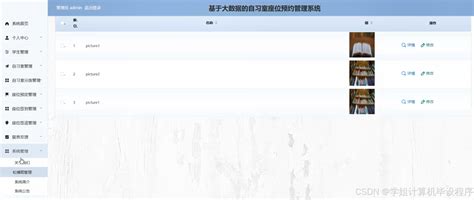 【开题报告】基于springboot vue自习室管理系统（程序 源码 论文 计算机毕业设计 基于spring boot的自习室预约管理系统