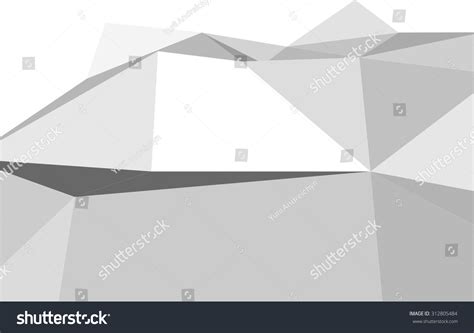 Irregular Abstract Linear Grid Graphical Triangle Stock Vector Royalty Free 312805484