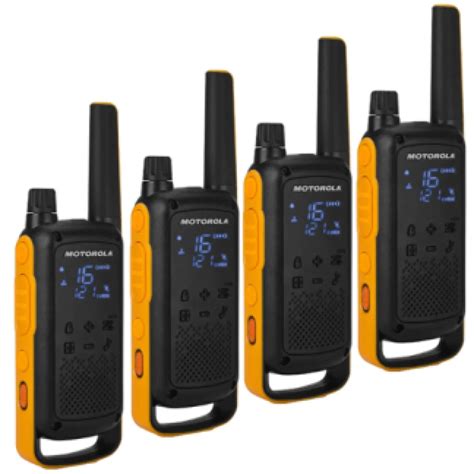Motorola TALKABOUT T82 extreme Quad pack - Radio active