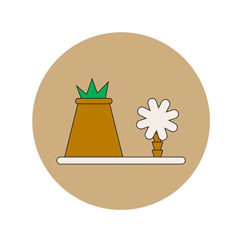 화산 벡터의 평면 디자인 Eps Ai Uidownload