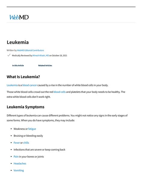 SOLUTION Leukemia Symptoms Causes Types Diagnosis Treatment Png