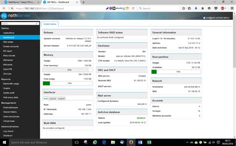 Nethserver Beta Iso Is Coming Up Testing Nethserver Community
