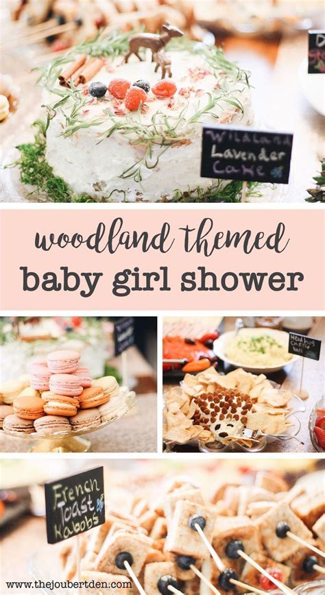 DIY Woodland Themed Baby Shower The Joubert Den Woodland Baby