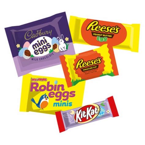 Hershey Assorted Flavored Easter Candy Variety Bag 75 Pcs 323 Oz