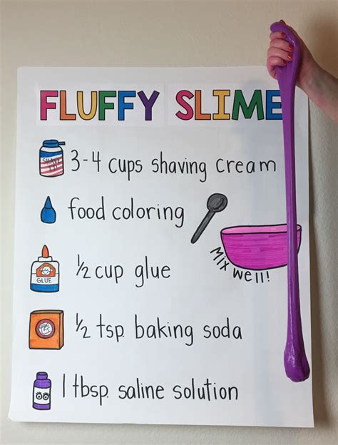 Make Slime With Contact Solution