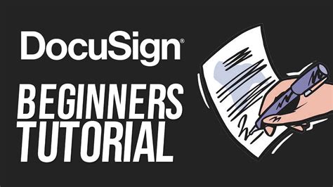 Docusign Tutorial How To Use Docusign As A Beginner Youtube