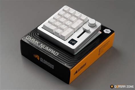 Glorious GMMK Numpad White Ice Computers Tech Parts Accessories