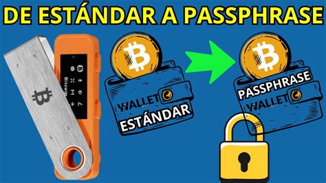 Ledger Cómo Pasar Bitcoin De La Cuenta Estándar A La Cuenta Con Passphrase Youtube