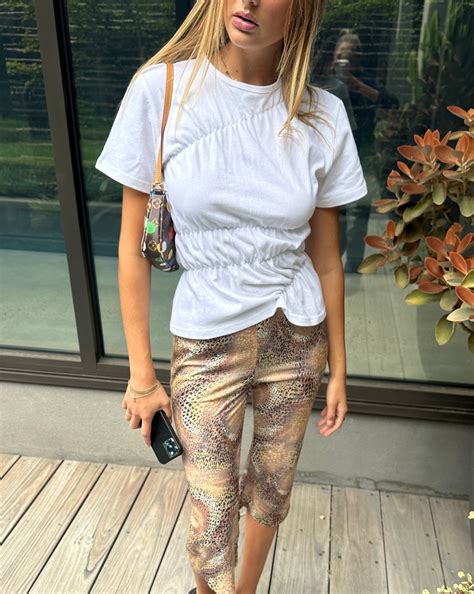Scrunched Tee White