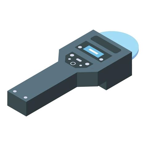 Device Rfid Icon Isometric Vector Lock Entry Reader 35018665 Vector