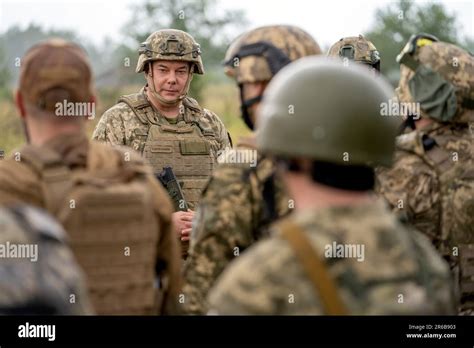 KIEV UKRAINE le 7 JUIN 2023 Commandant des Forces armées