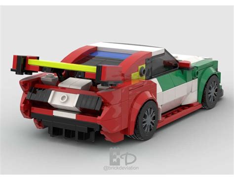 Lego Moc 2024 Castrol Racing Ford Mustang Supercar By Brick Deviation