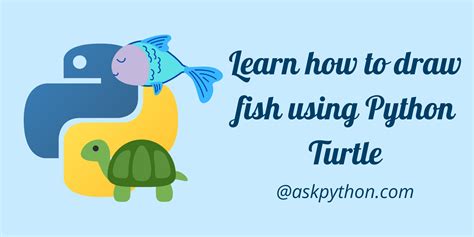 Python Turtle Drawing A Fish In Python Askpython