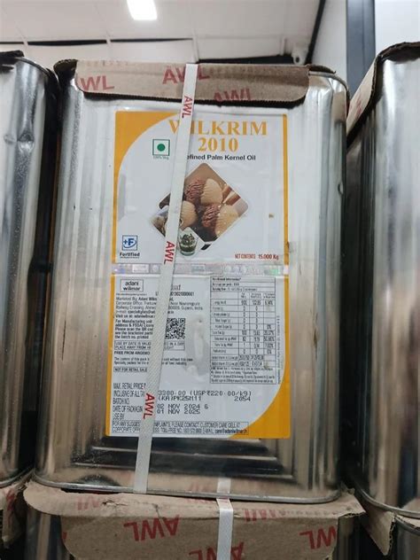 Refined Palm Kernel Oil at ₹ 190/kg in Indore | ID: 2854251484991