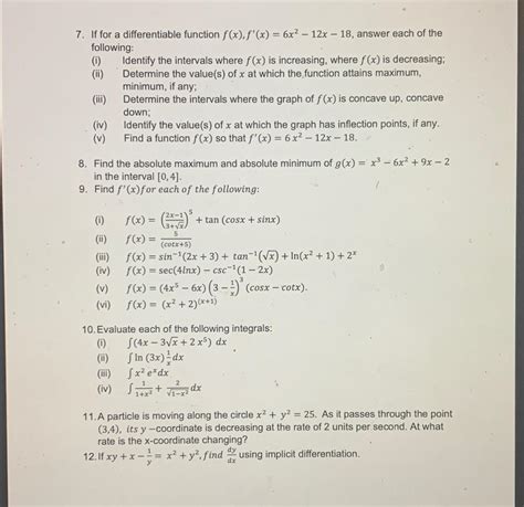 solved if for a differentiable function