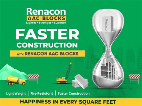 Enhancing Construction Efficiency With Renacon Aac Blocks Renacon