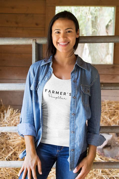 Farmers Daughter Svg Farm Life Svg Farmer Girl Svg Farm Svg Farming