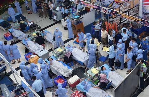 DONOR DARAH GERAKAN INDONESIA JAYA ANTARA Foto