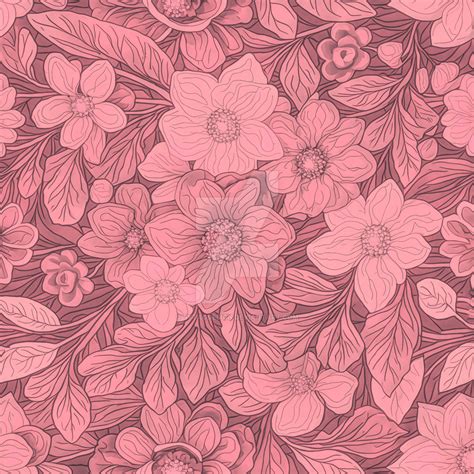 Pattern Flower Floral Plants Seamless Summer Flowe By Sytacdesign On