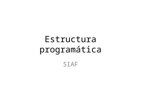 Pptx Estructura Programática Dokumentips