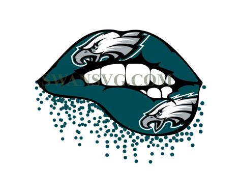 Eagles Sexy Lip Svg Digital Download Swansvg