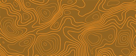 Topographic Linear Background Abstraction With Place For Text Map