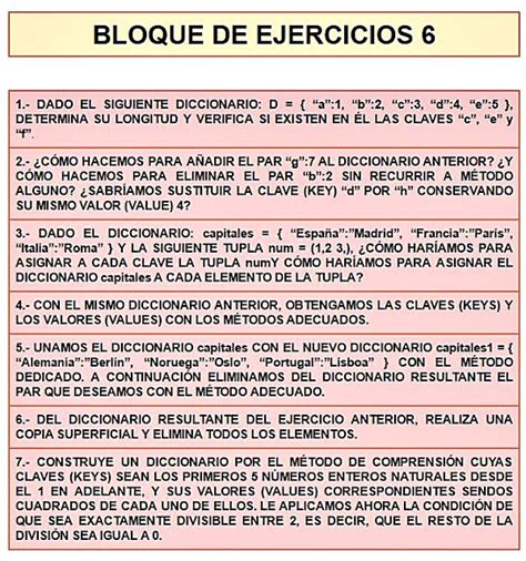 Aprender A Programar Con Python Diccionarios Y Sus MÉtodos