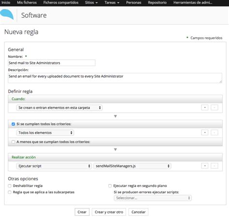 Alfresco Sending A Notification Email To Site Administrators By Using Javascript Api