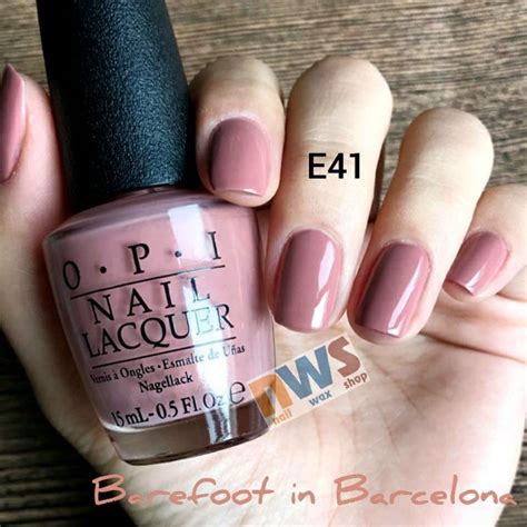 Jual Kutek Nail Polish Opi Barefoot In Barcelona Opi E41 Opi