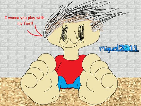 Baldis Basics Playtime Feet By Miguel2o11 On Deviantart