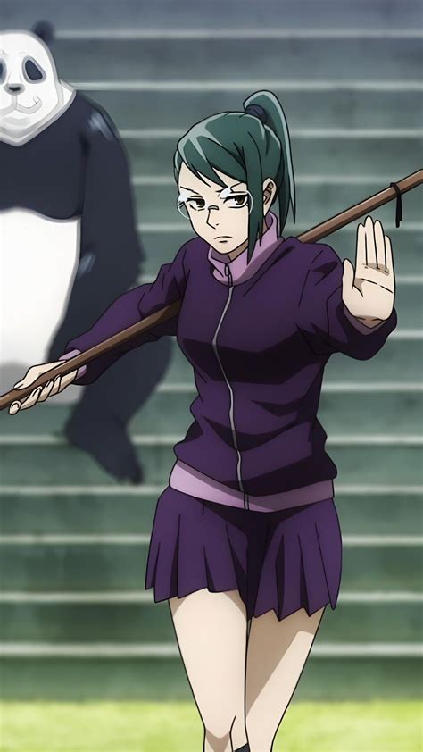 Maki Zenin Em 2024 Personagens De Anime Feminino Personagens De
