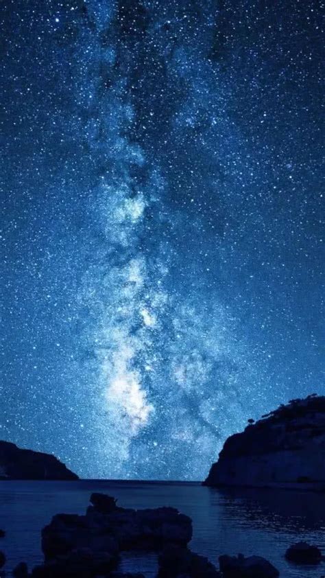 唯美星空壁纸知道你和星星的区别吗它在天上你在我心里 哔哩哔哩