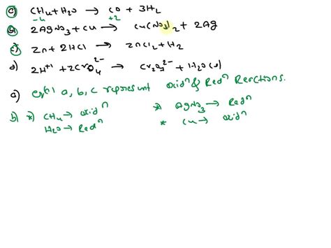Solved Consider The Reaction Below And Answer The Following Questions