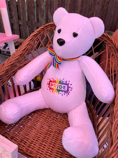 Pride Bear Lgbtqia Bear Love Is Love Bear Gay Pride Bear Etsy