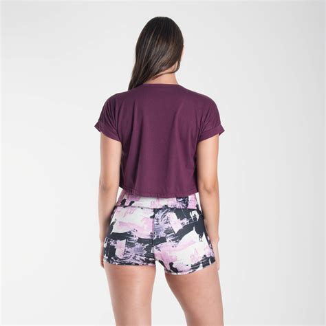 Ungu Mini Short Set Ropa Deportiva Y Casual Greenfit