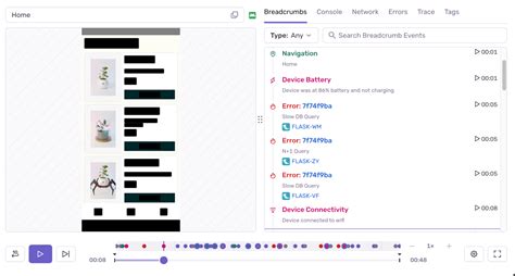 Session Replay For Mobile View And Resolve Errors Product Blog • Sentry