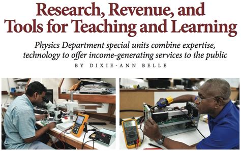Research Revenue And Tools For Teaching And Learning Uwi Today