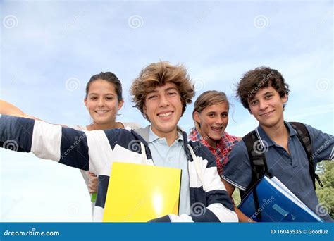 Het Portret Van Tieners Stock Foto Image Of Zomer Jaren 16045536
