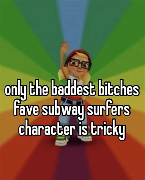 Present Tense Because She Is Still The Best Subway Surfers Character