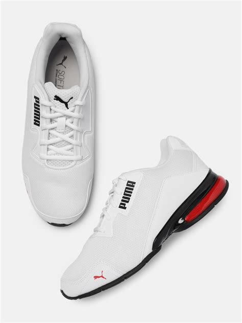 Buy Puma Unisex White Leader Vt Tech Mesh Running Shoes Sports Shoes For Unisex Myntra