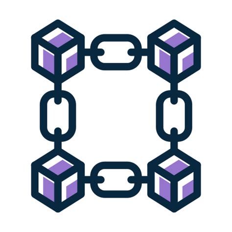 Blockchain Generic Color Lineal Color Icon