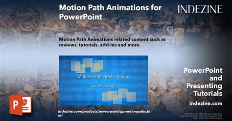 Motion Path Animations For Powerpoint