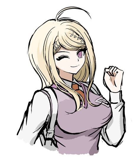 Akamatsu Kaede Danganronpa And 1 More Drawn By Noxpxz7347 Danbooru
